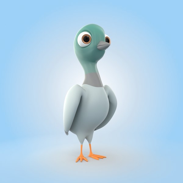 Cartoon Bird 3D Models for Download | TurboSquid