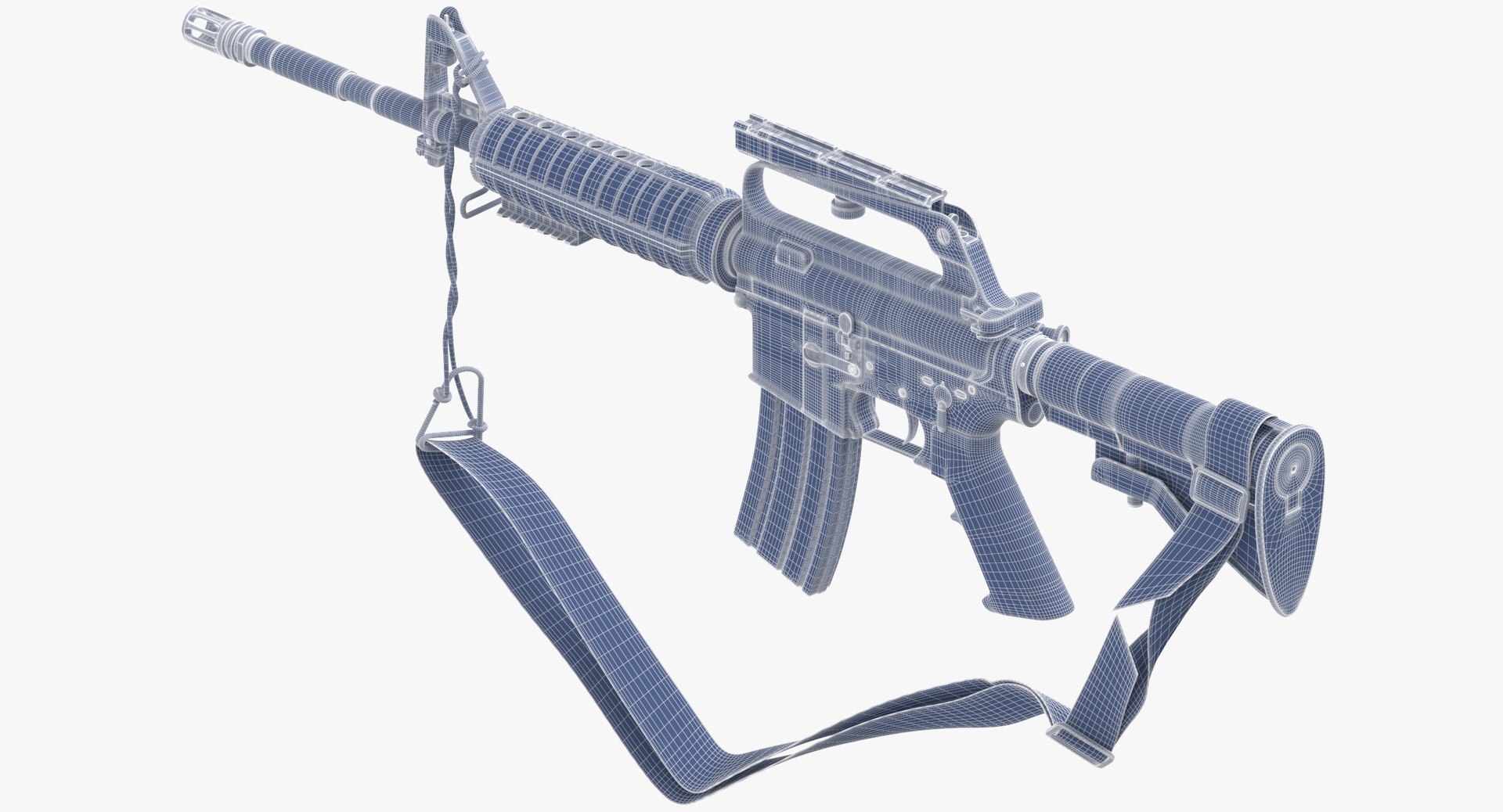3D M16 Rifle M16a2 - - TurboSquid 1370532
