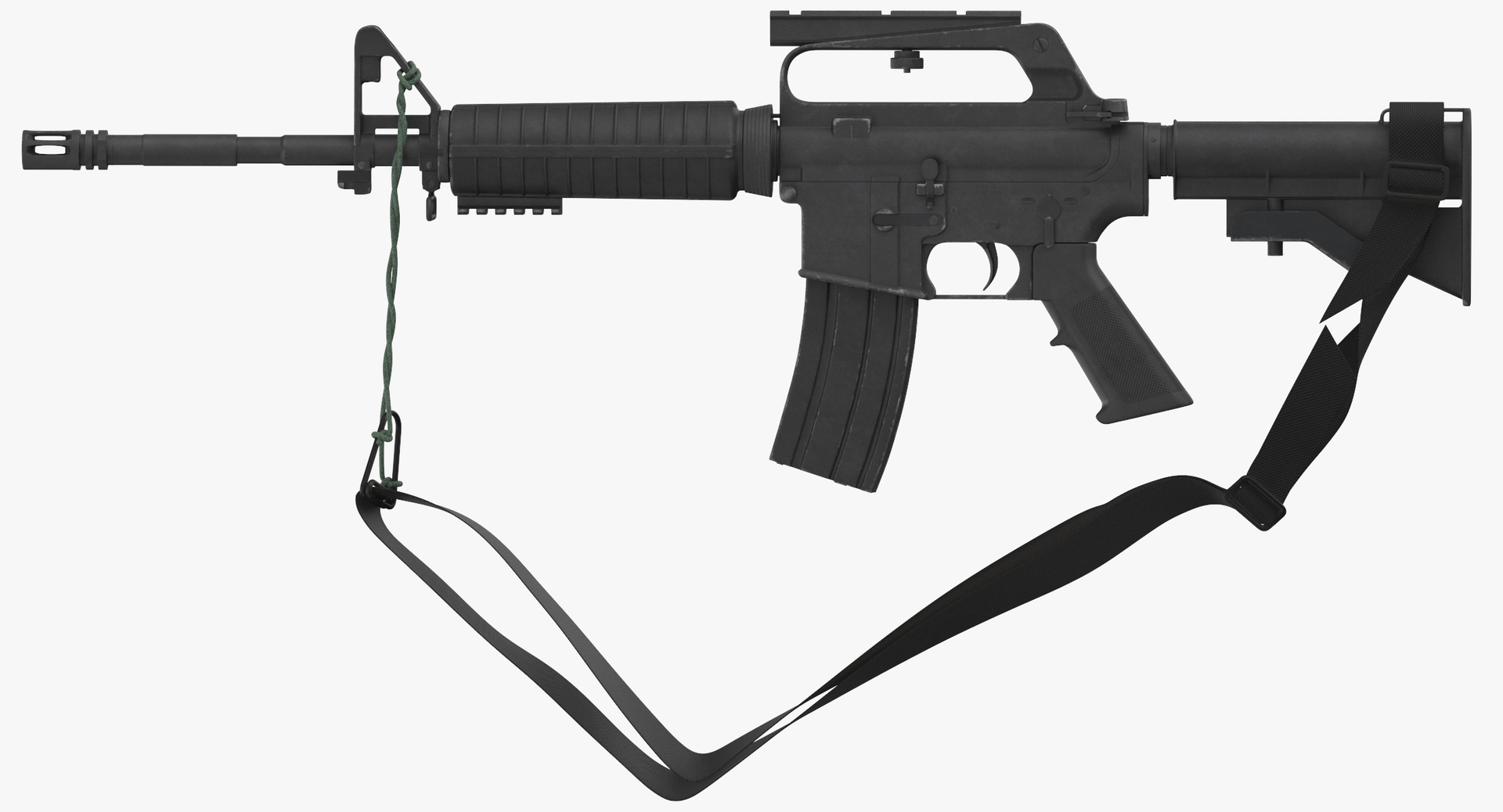 M16 소총 - M16A2 3D 모델 - TurboSquid 1370532