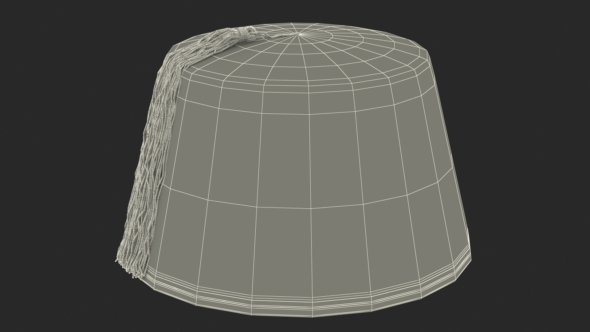 3D Traditional Arabic White Fez - TurboSquid 1682075