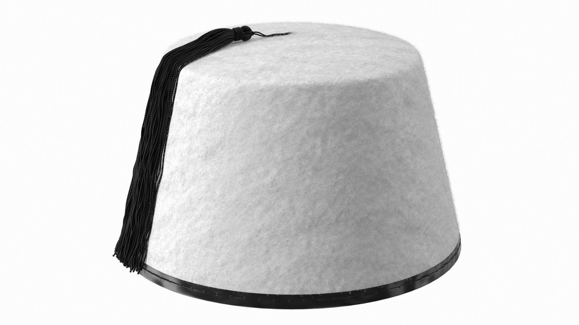 3D Traditional Arabic White Fez - TurboSquid 1682075