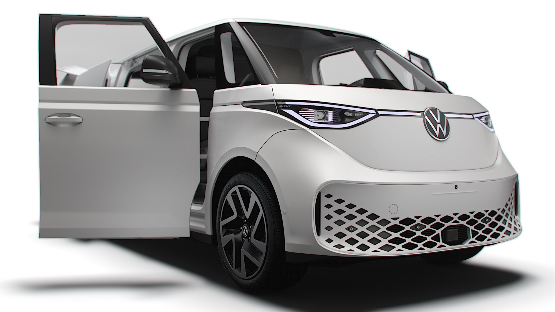 VW ID Buzz Cargo LWB 2024 3D - TurboSquid 2285985