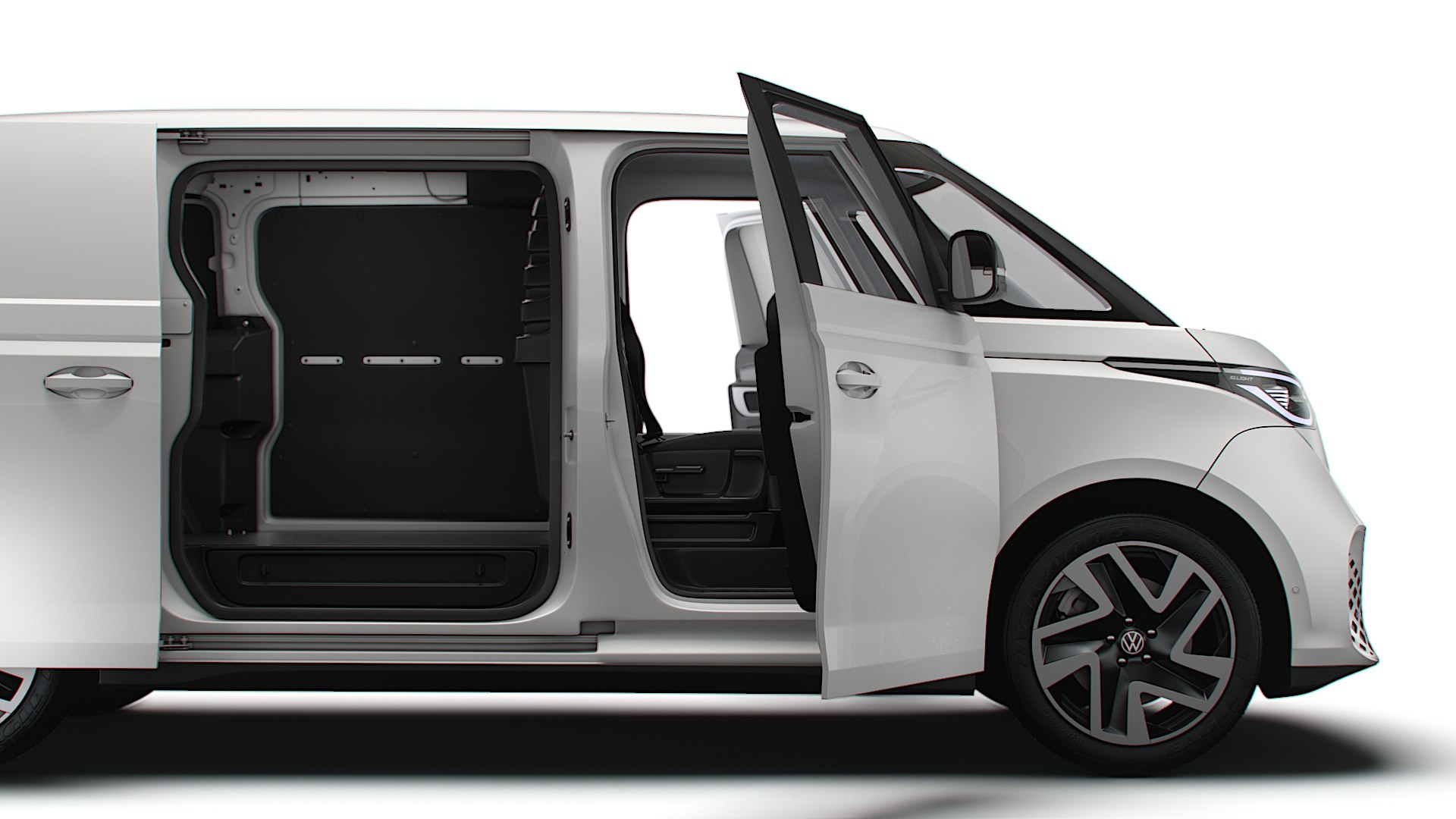 VW ID Buzz Cargo LWB 2024 3D - TurboSquid 2285985