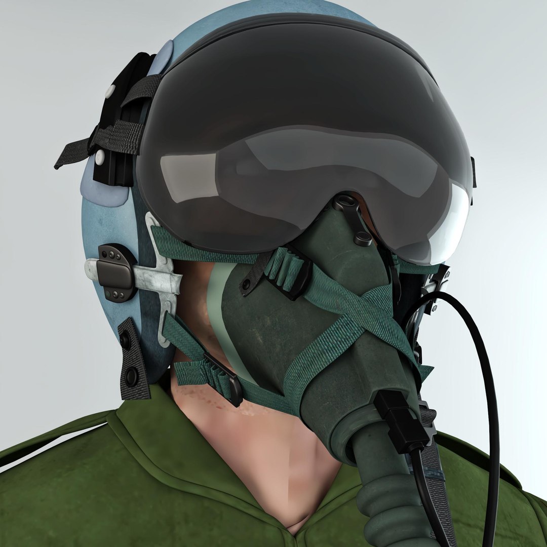 3D Jet Fighter Pilot - TurboSquid 1420843
