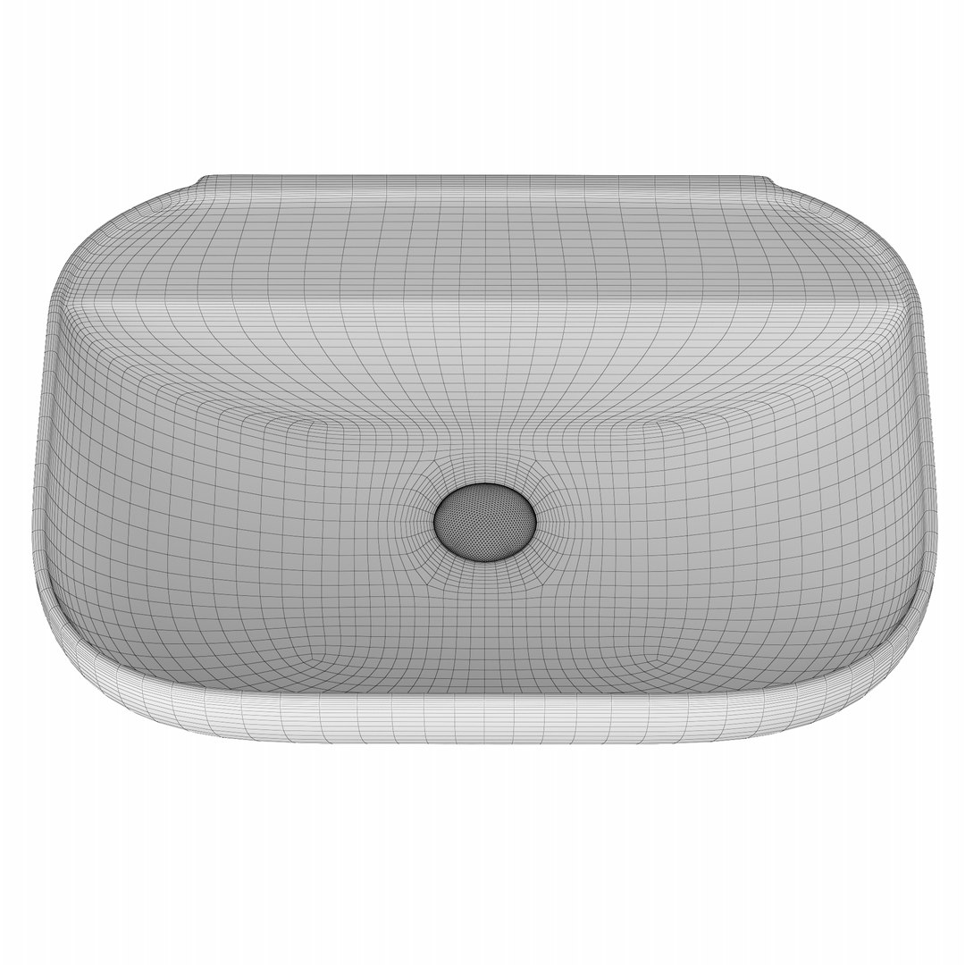 3D table rounded rectangle shape - TurboSquid 1693030