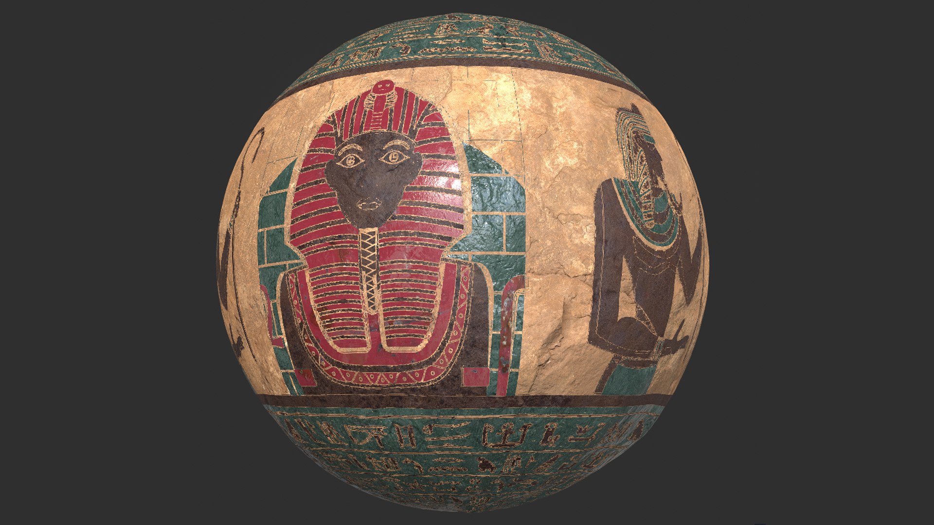 Ancient Egypt Wall Pbr 4k Texture 3D Model - TurboSquid 2212154