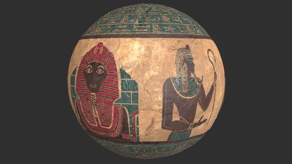modelo 3d Textura Pbr 4k De La Pared Del Antiguo Egipto - TurboSquid ...