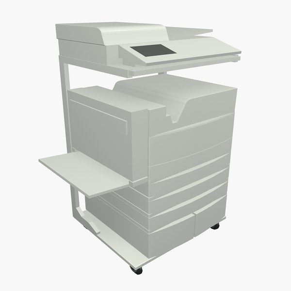 Photocopier 3ds Max Models for Download | TurboSquid