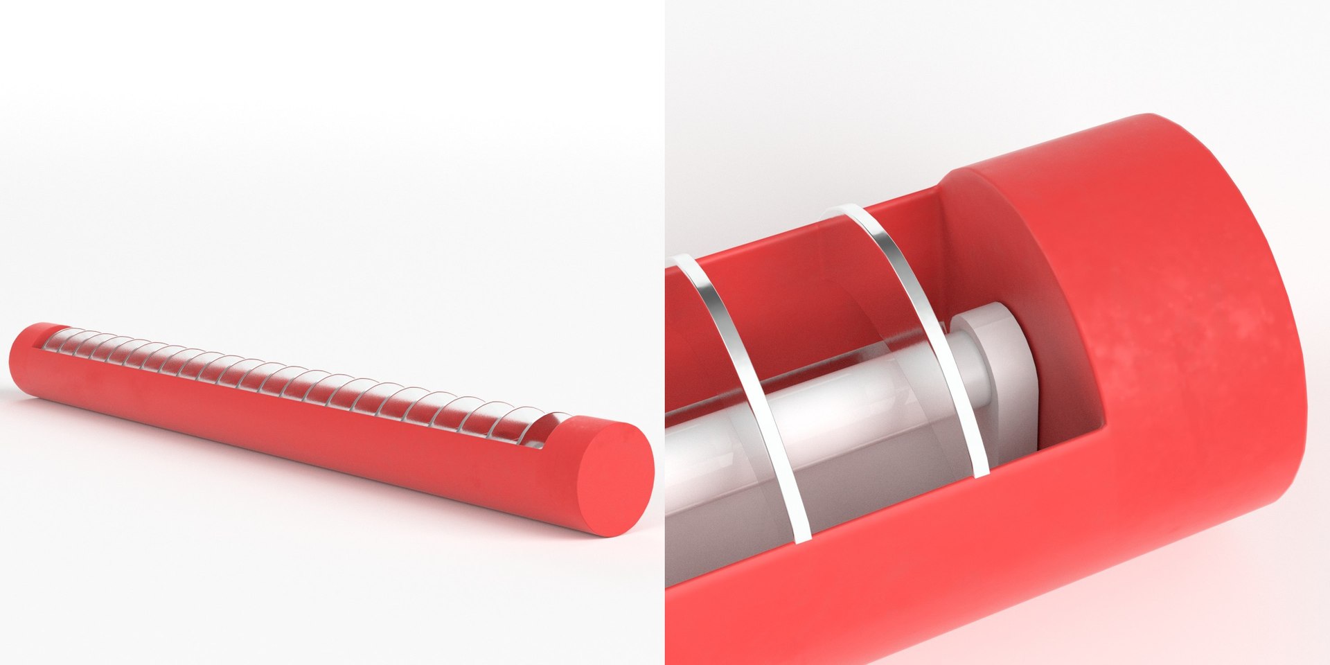 3d 3ds Neon Ceiling Lamp 1