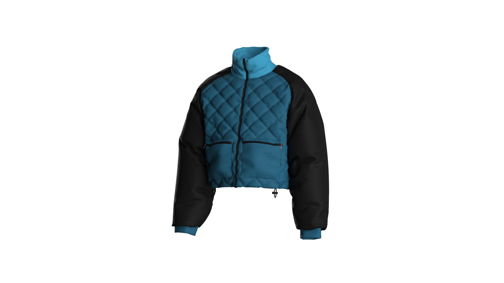 3D Male Puffer Jacket Model - TurboSquid 2297659