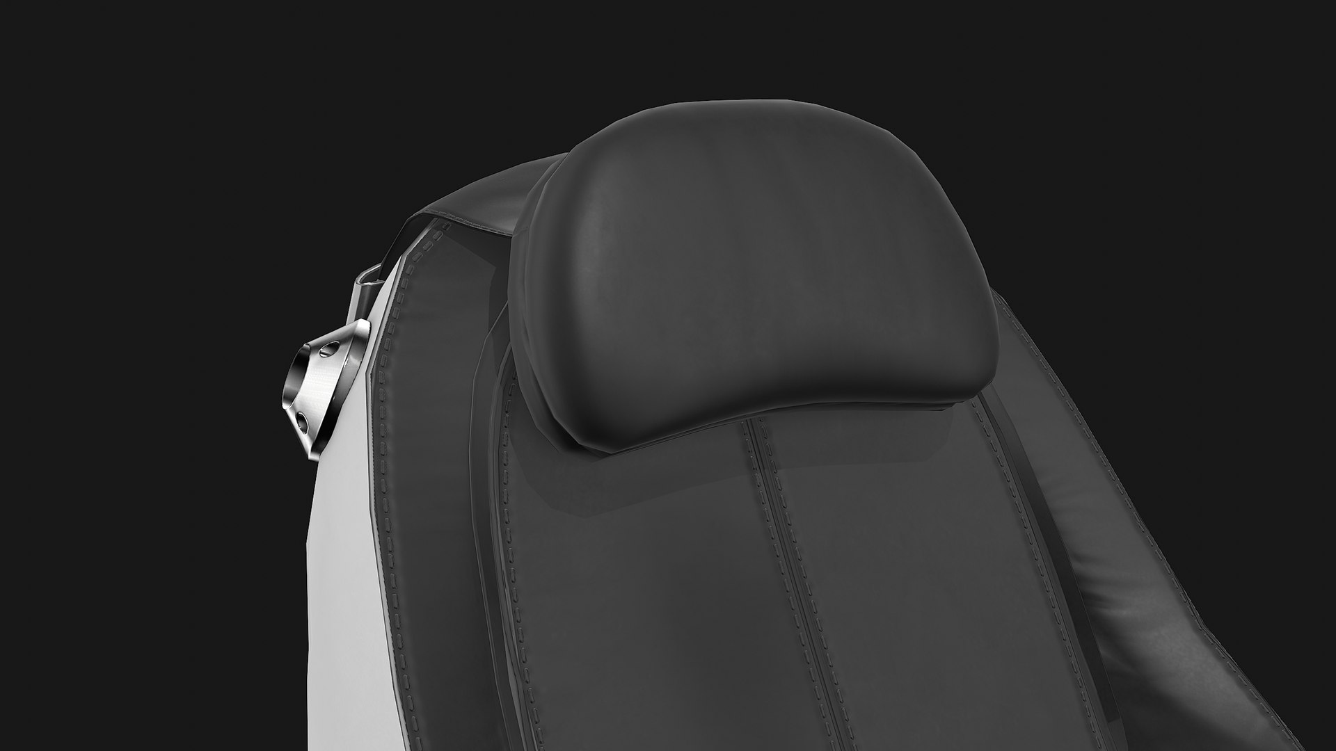 Synca CirC Compact Massage Chair - Black Model - TurboSquid 2254508