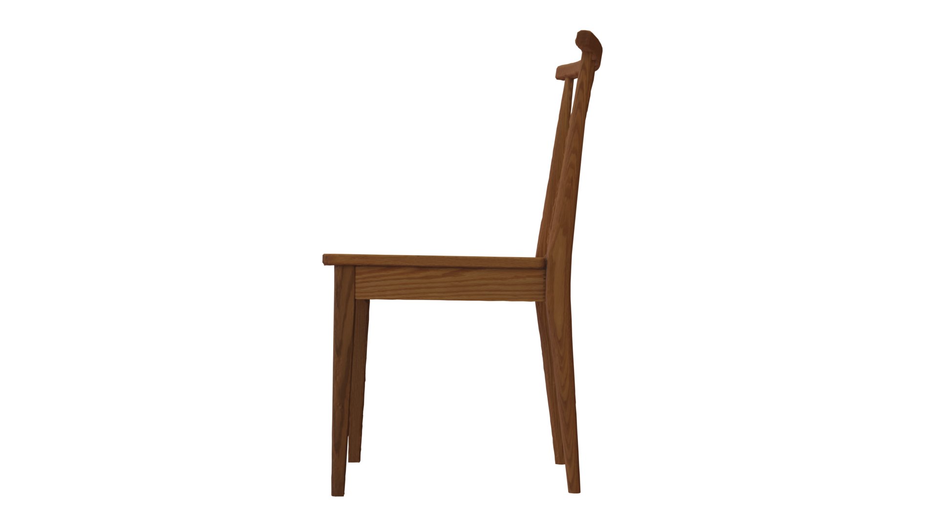 3D Wooden Chair - TurboSquid 1853162