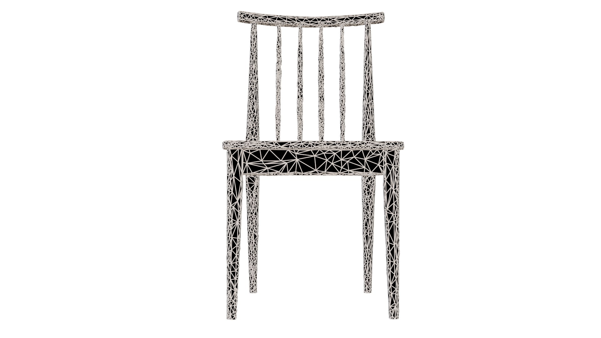 3D Wooden Chair - TurboSquid 1853162