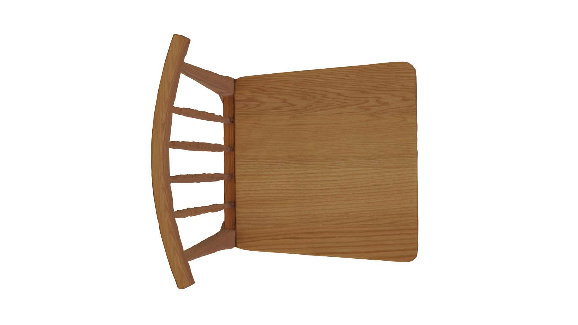 3D Wooden Chair - TurboSquid 1853162