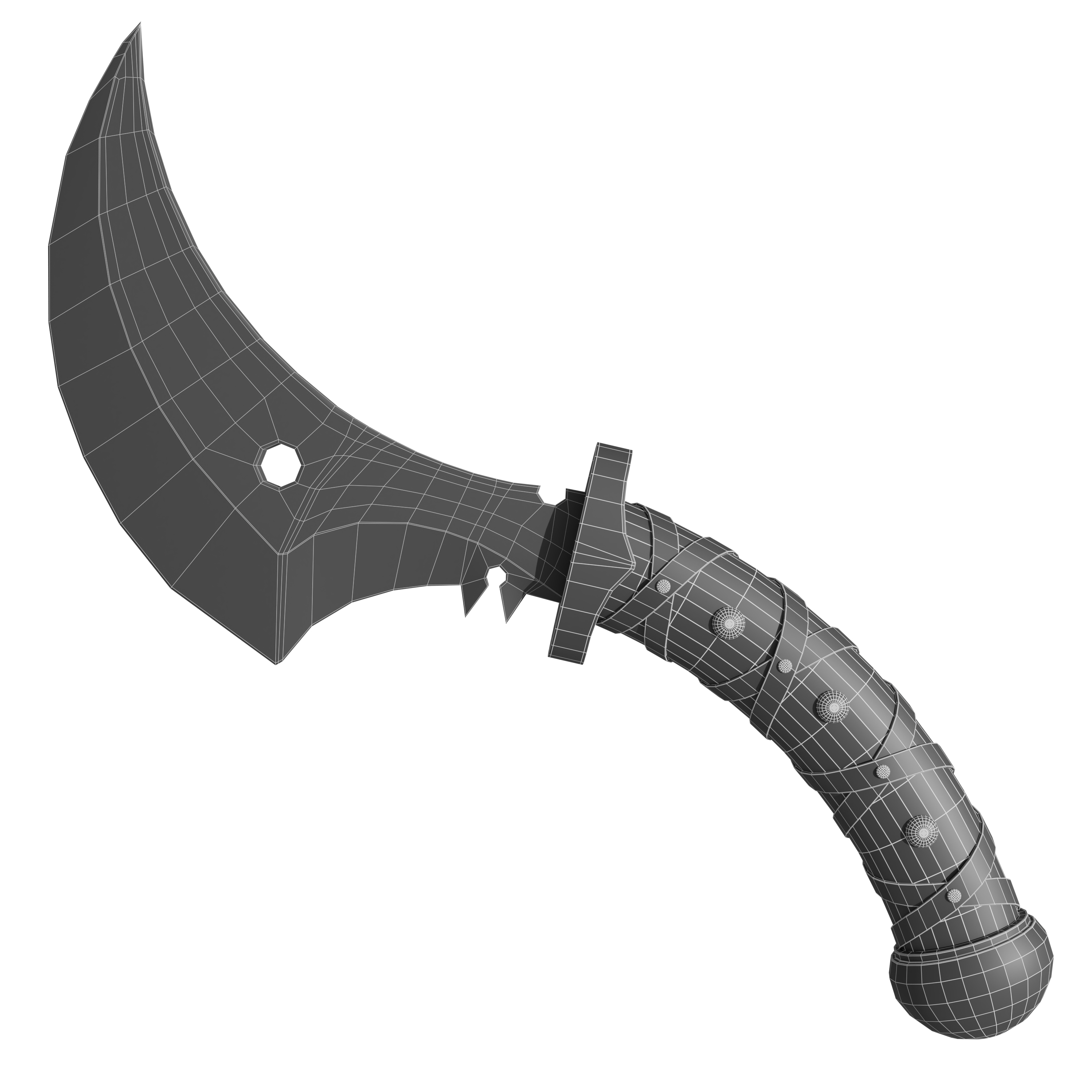 3D model Fantasy Dagger - TurboSquid 1880043