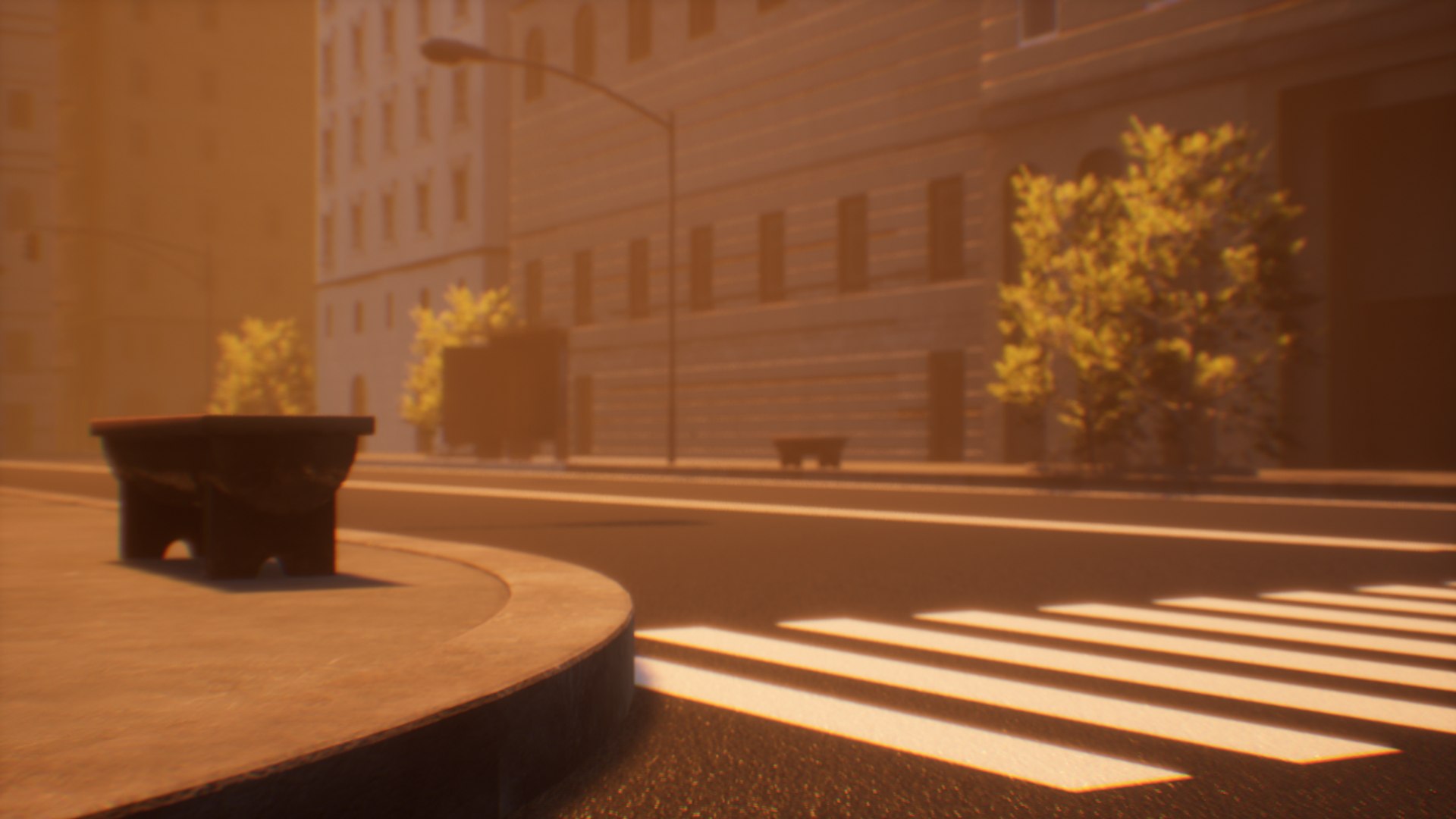 Manhattan - Modular City - Unreal Engine UE4 3D model - TurboSquid 1728263