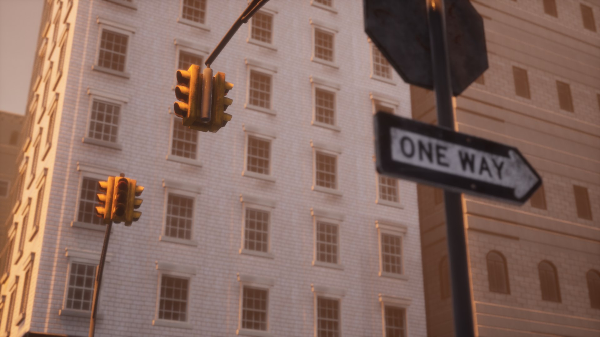 Manhattan - Modular City - Unreal Engine UE4 3D model - TurboSquid 1728263