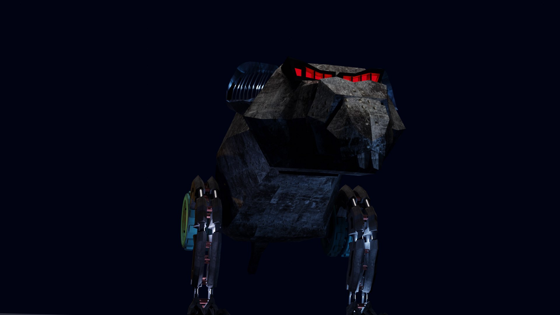 Sci-fi Mechanical Rat Model - TurboSquid 1995509