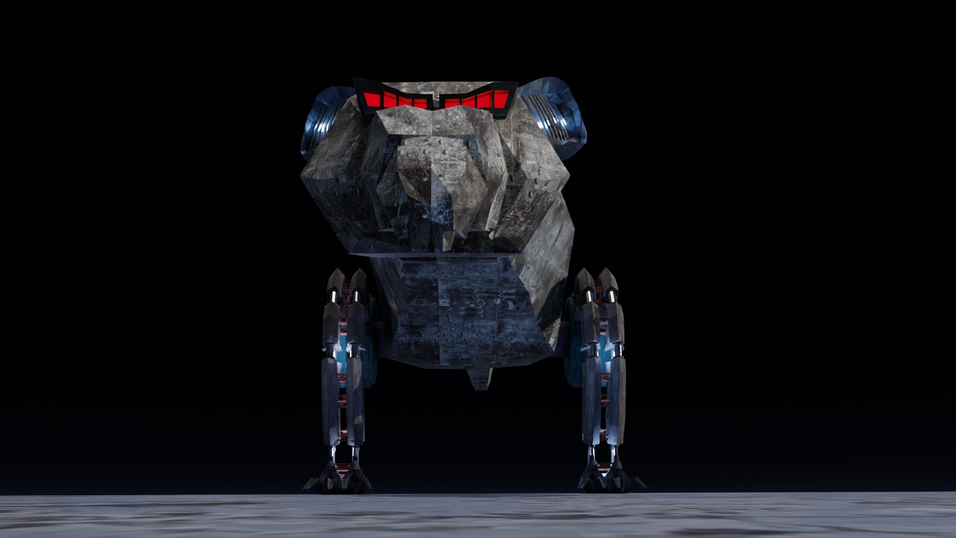 Sci-fi Mechanical Rat Model - TurboSquid 1995509