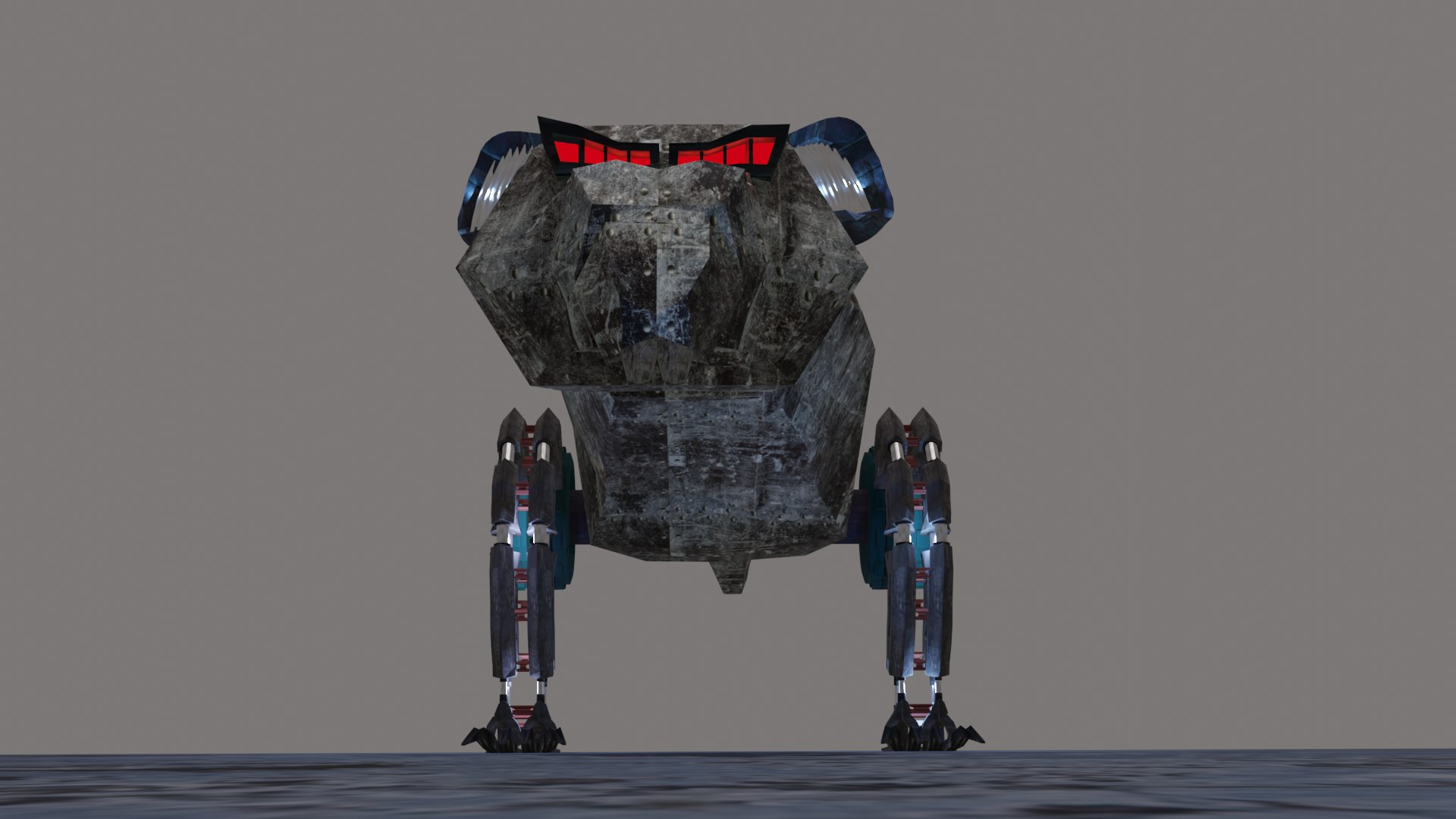 Sci-fi Mechanical Rat Model - TurboSquid 1995509