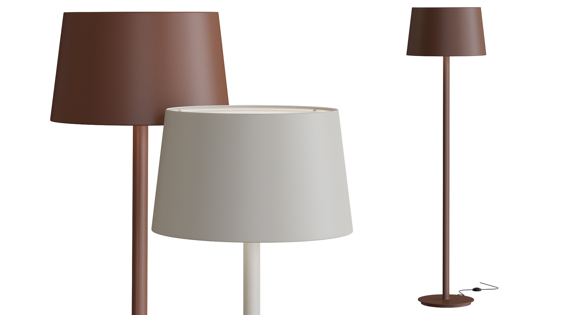 Vibia Warm Floor Lamp 3D Model - TurboSquid 2343854