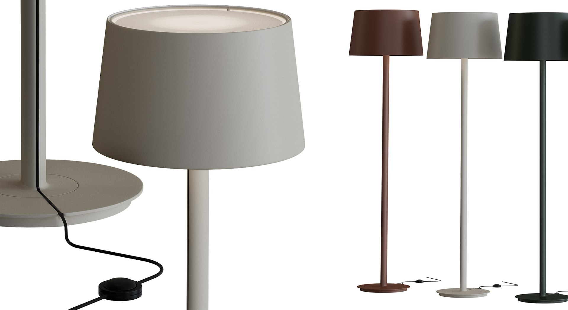 Vibia Warm Floor Lamp 3D Model - TurboSquid 2343854