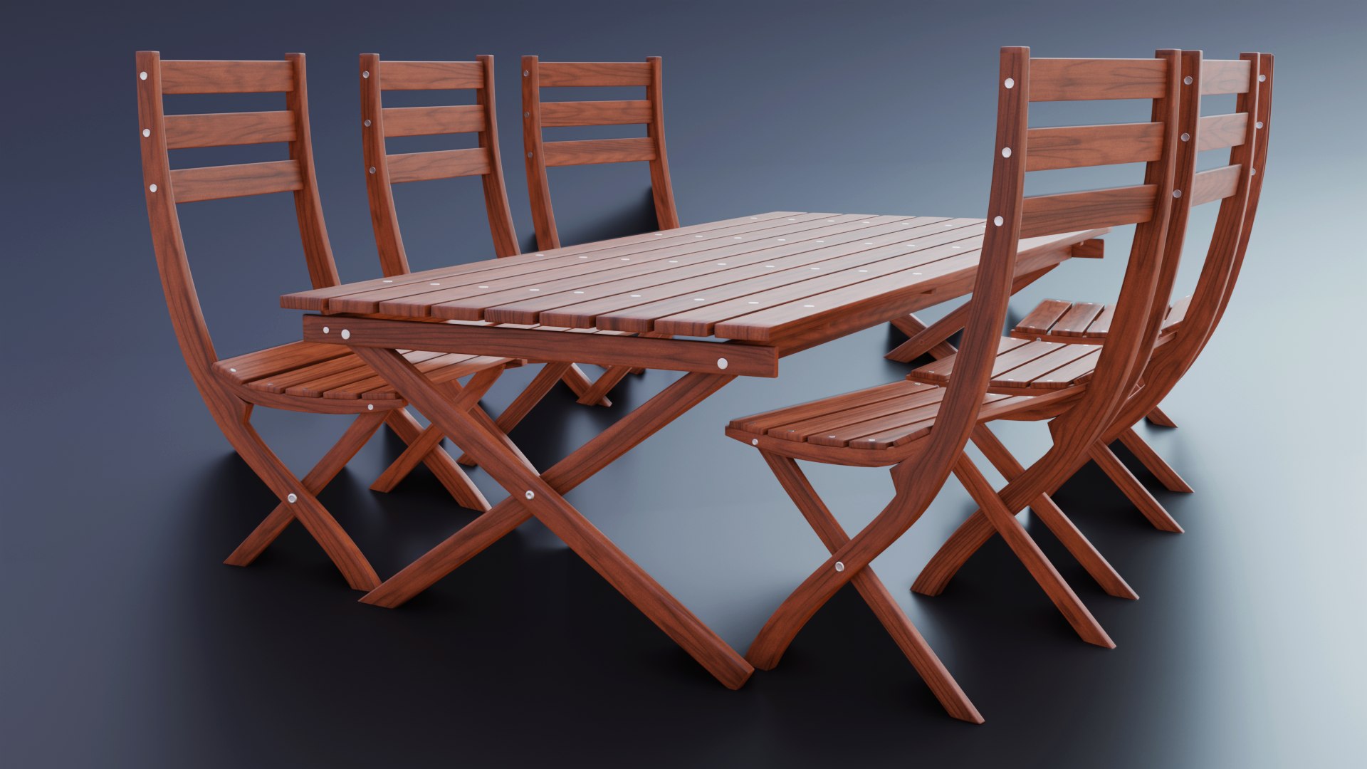 6 Dining Tables Pack 3D - TurboSquid 1744766