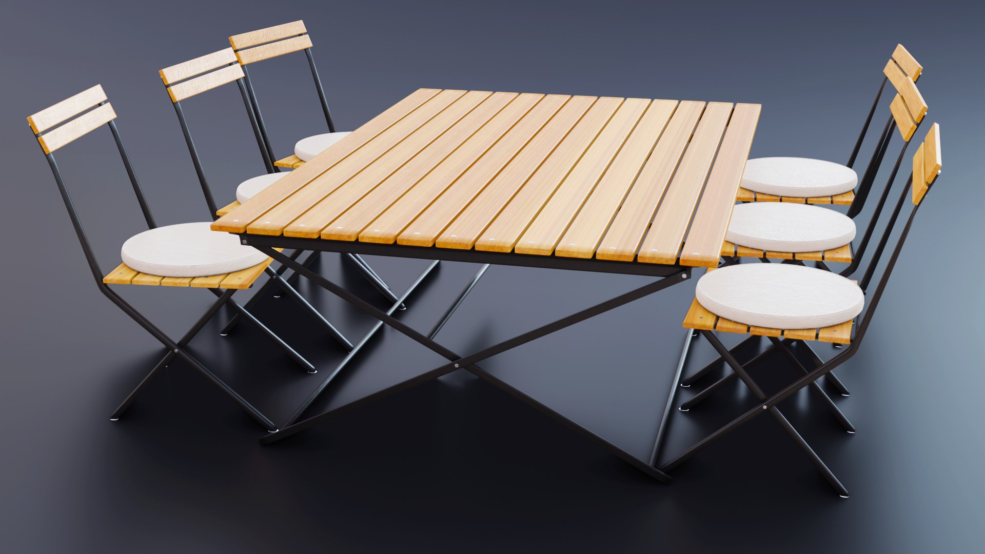 6 Dining Tables Pack 3D - TurboSquid 1744766