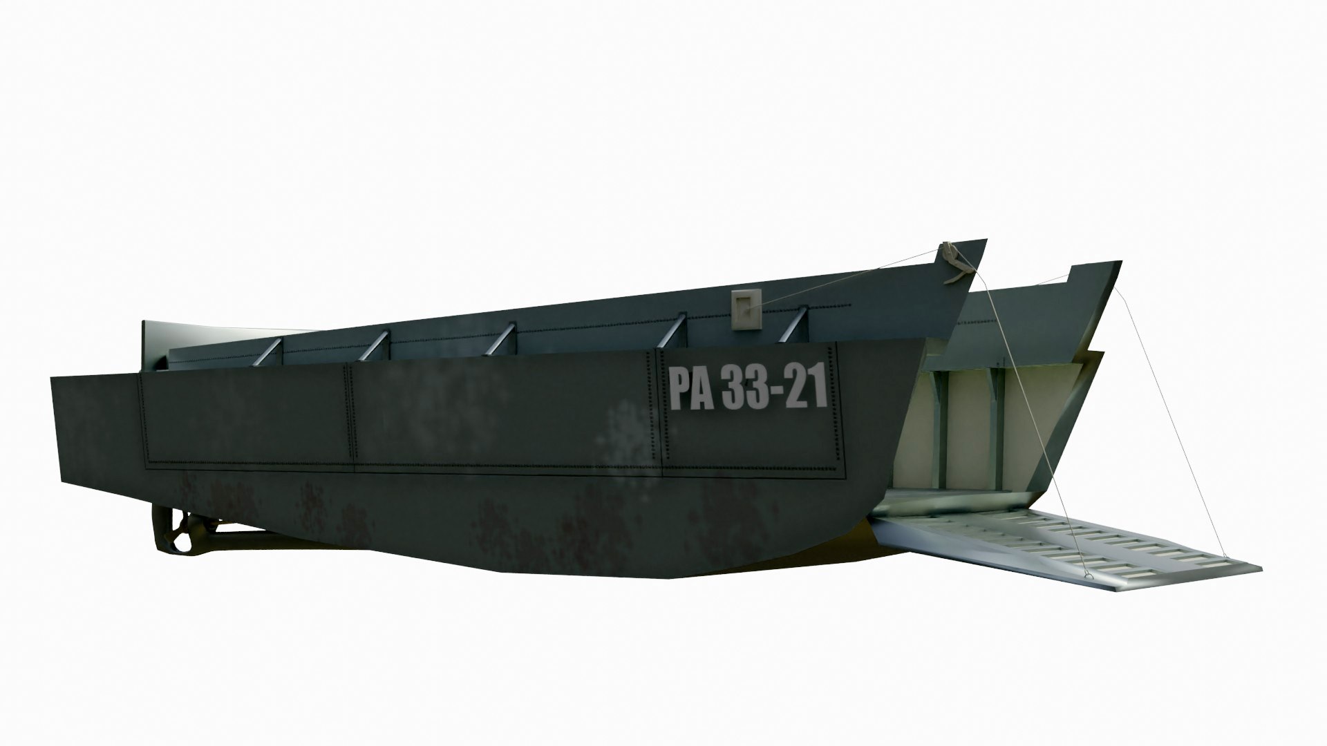 Higgins Boat Lcvp 3d Model
