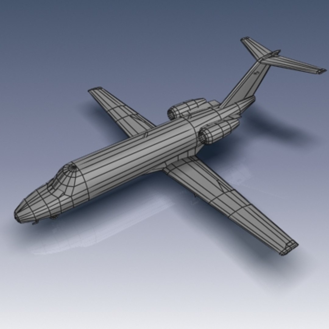 3d Model Citation Cj3 Jets