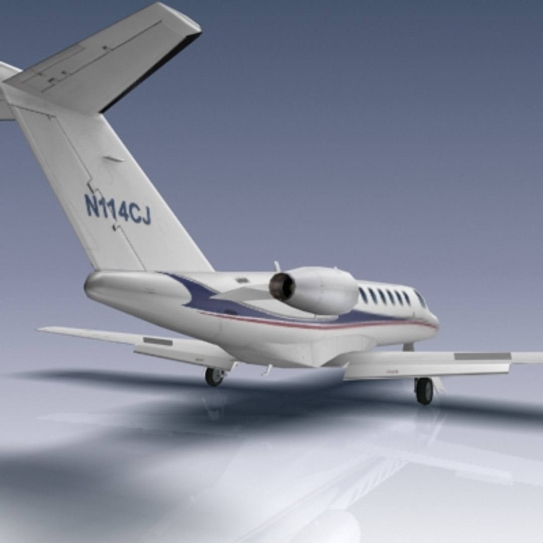 3d Model Citation Cj3 Jets