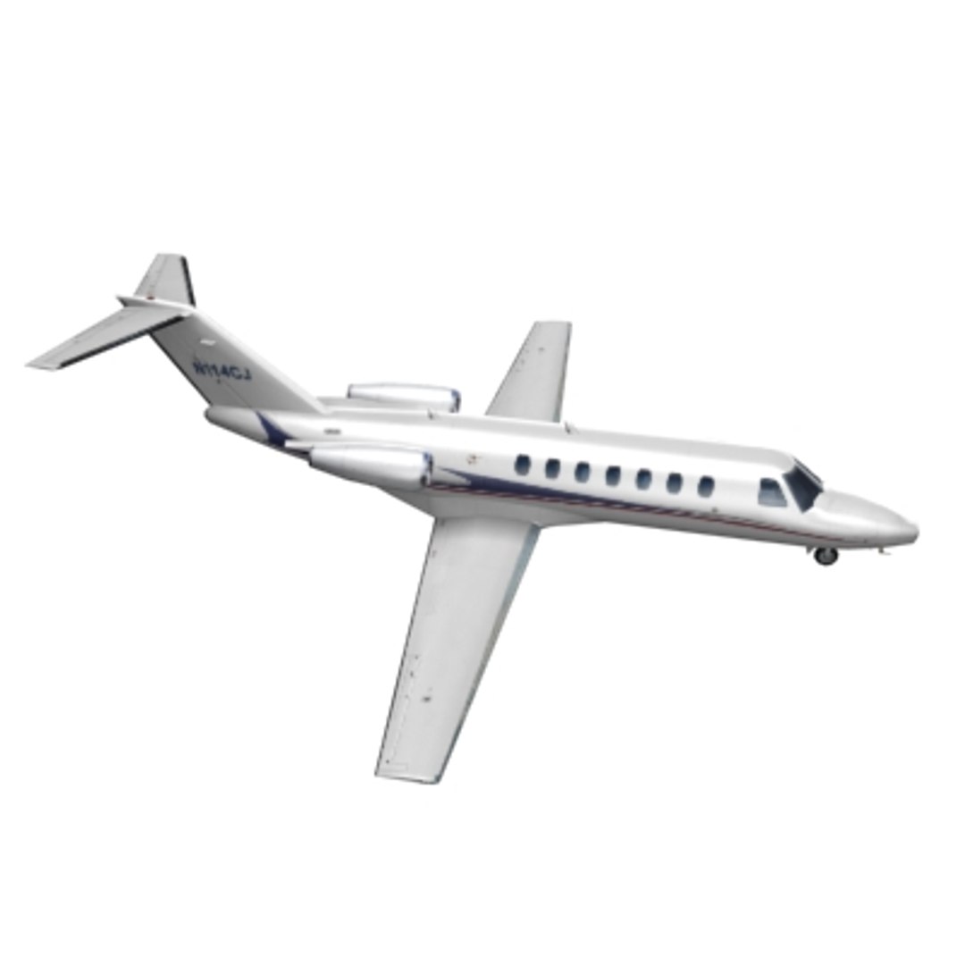 3d Model Citation Cj3 Jets