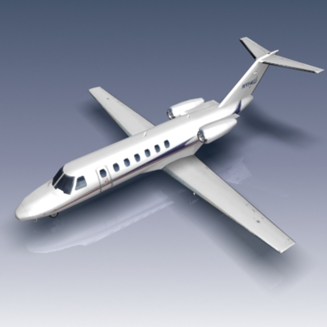 3d Model Citation Cj3 Jets