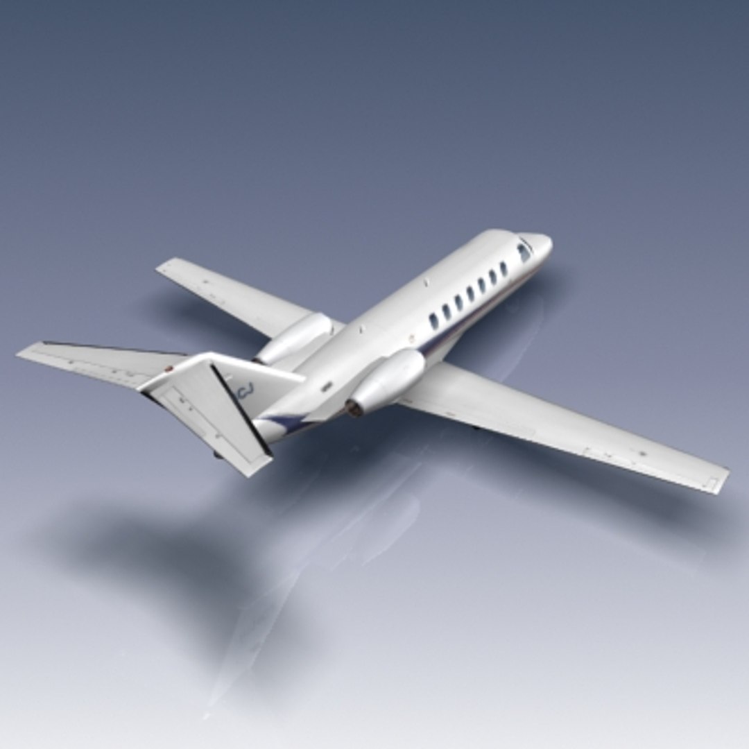 3d Model Citation Cj3 Jets