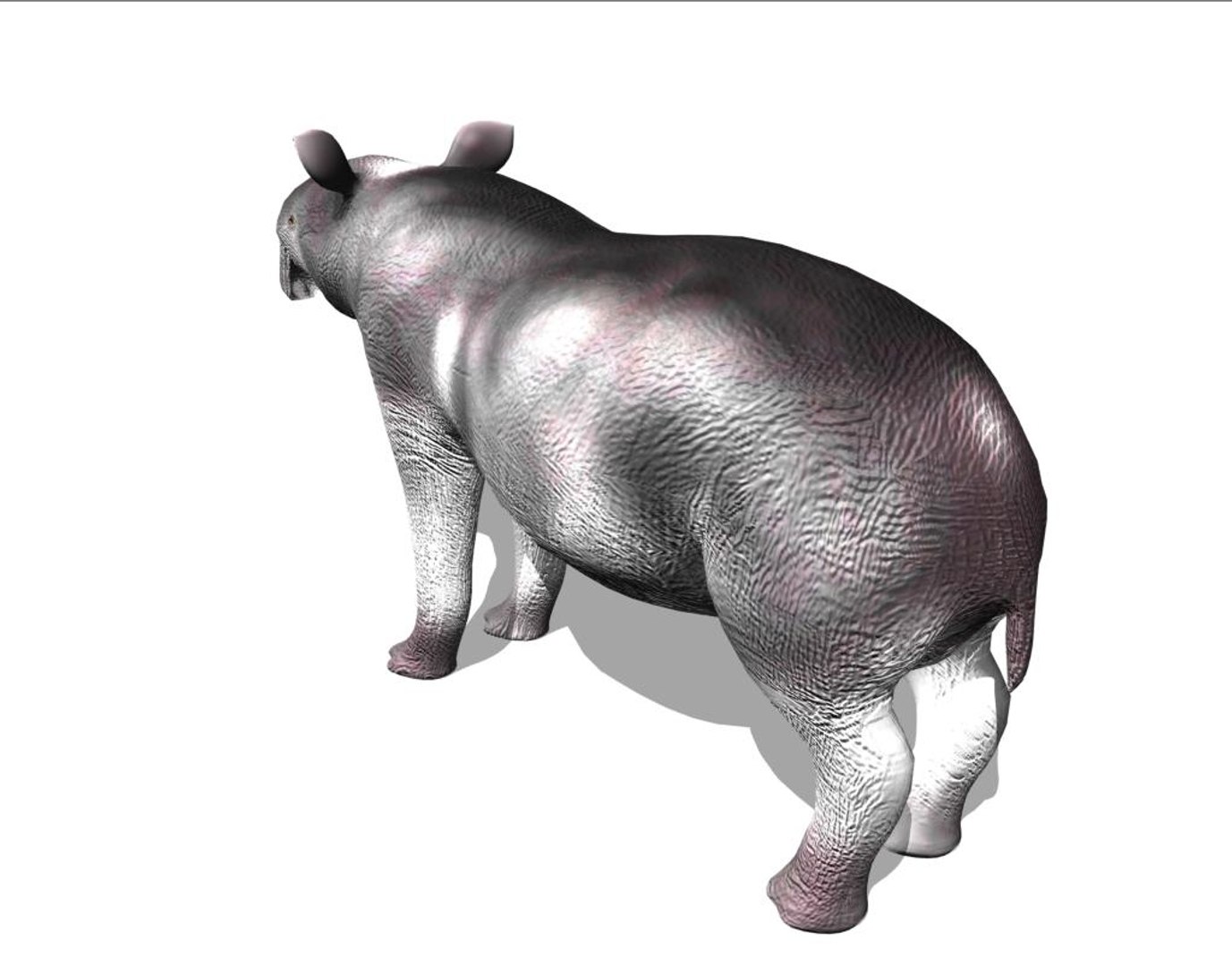 3d Prehistoric Tapir Megatapirus