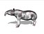 3d Prehistoric Tapir Megatapirus