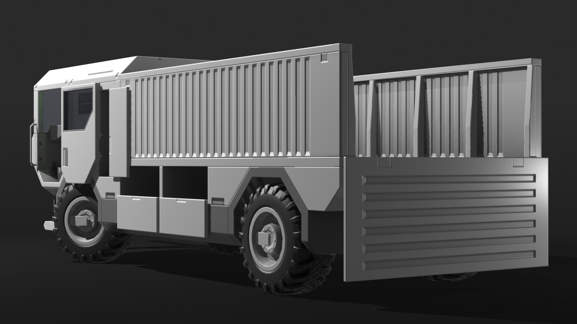 Loader interior 3D - TurboSquid 1543733