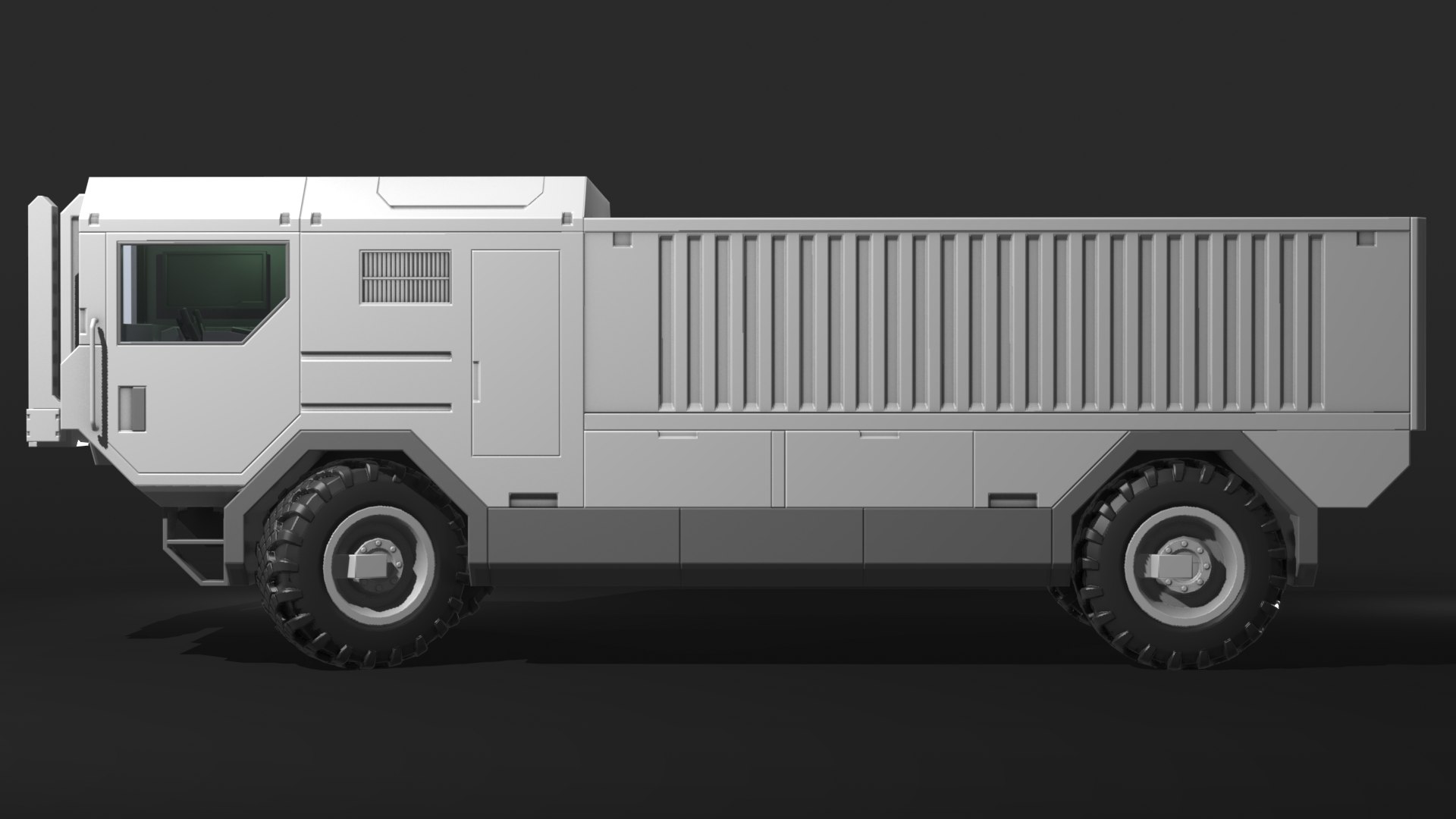 Loader interior 3D - TurboSquid 1543733