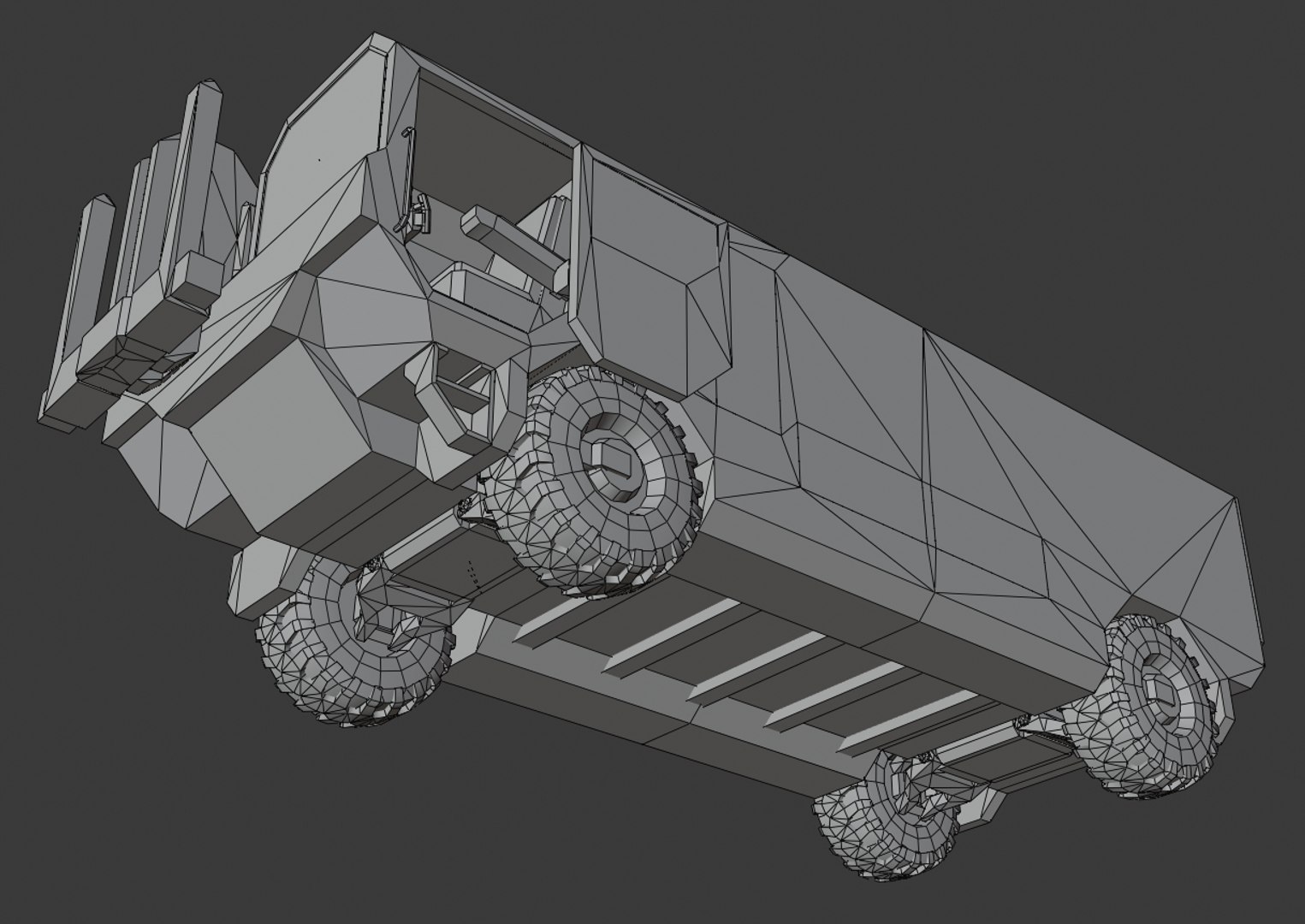 Loader interior 3D - TurboSquid 1543733