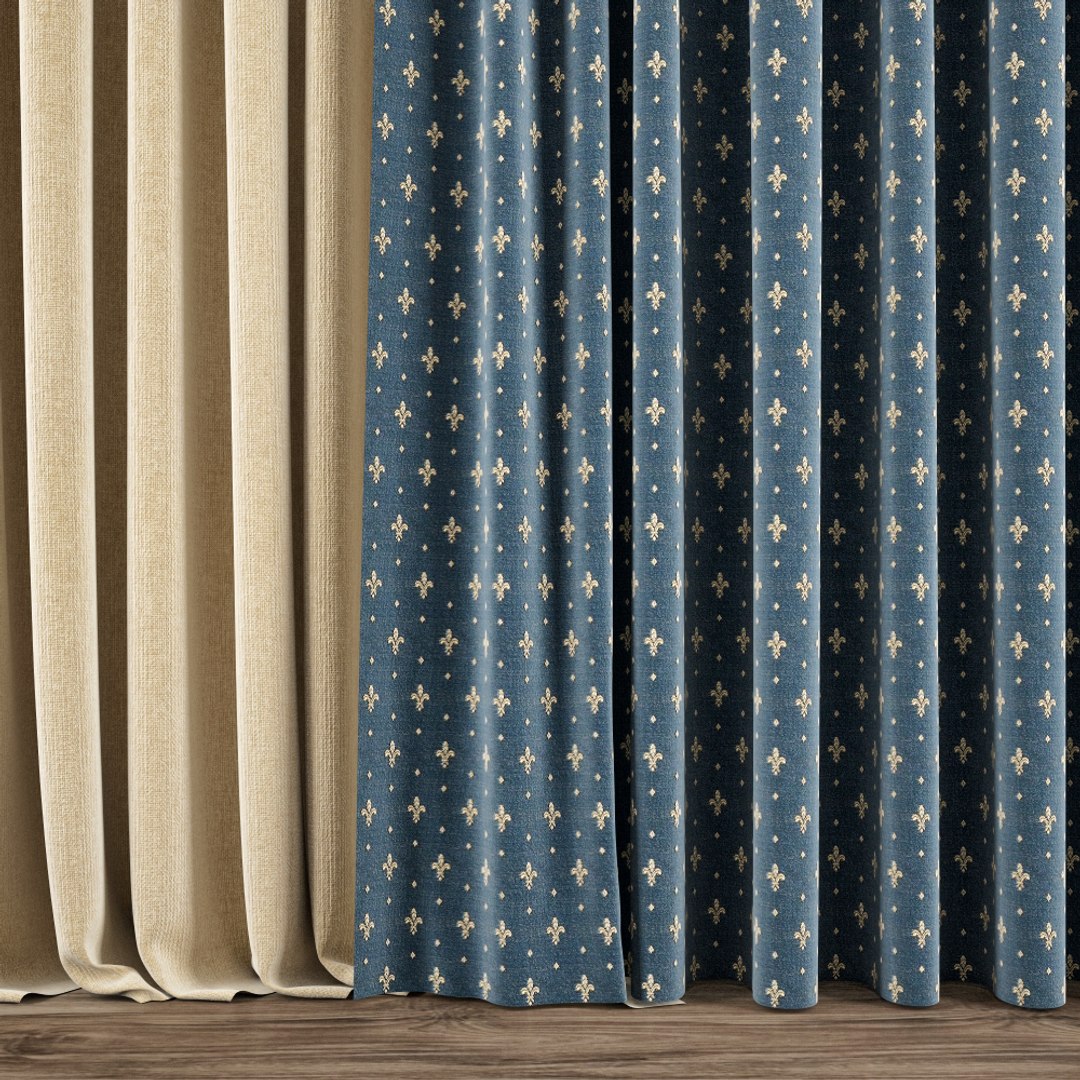 Curtain Fabric Drape 3D Model - TurboSquid 1618038