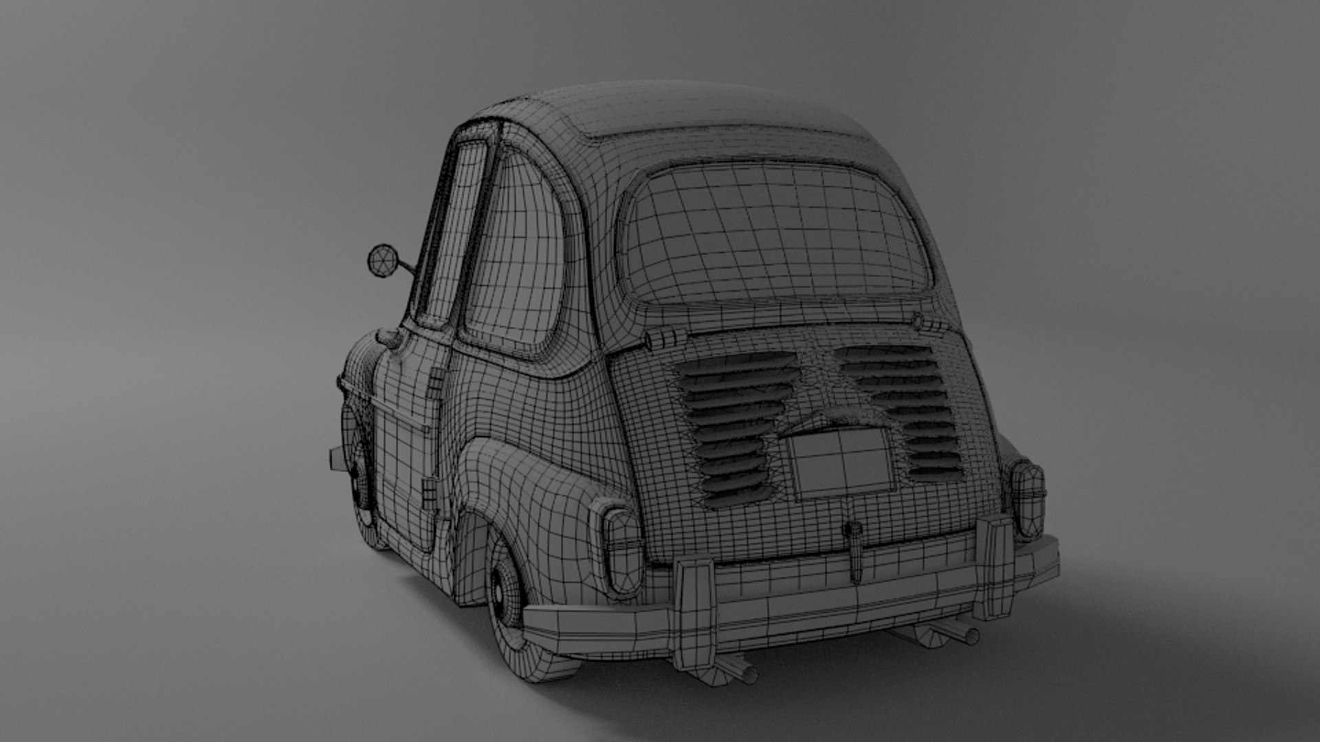 Toon Car 3D Model - TurboSquid 1398229