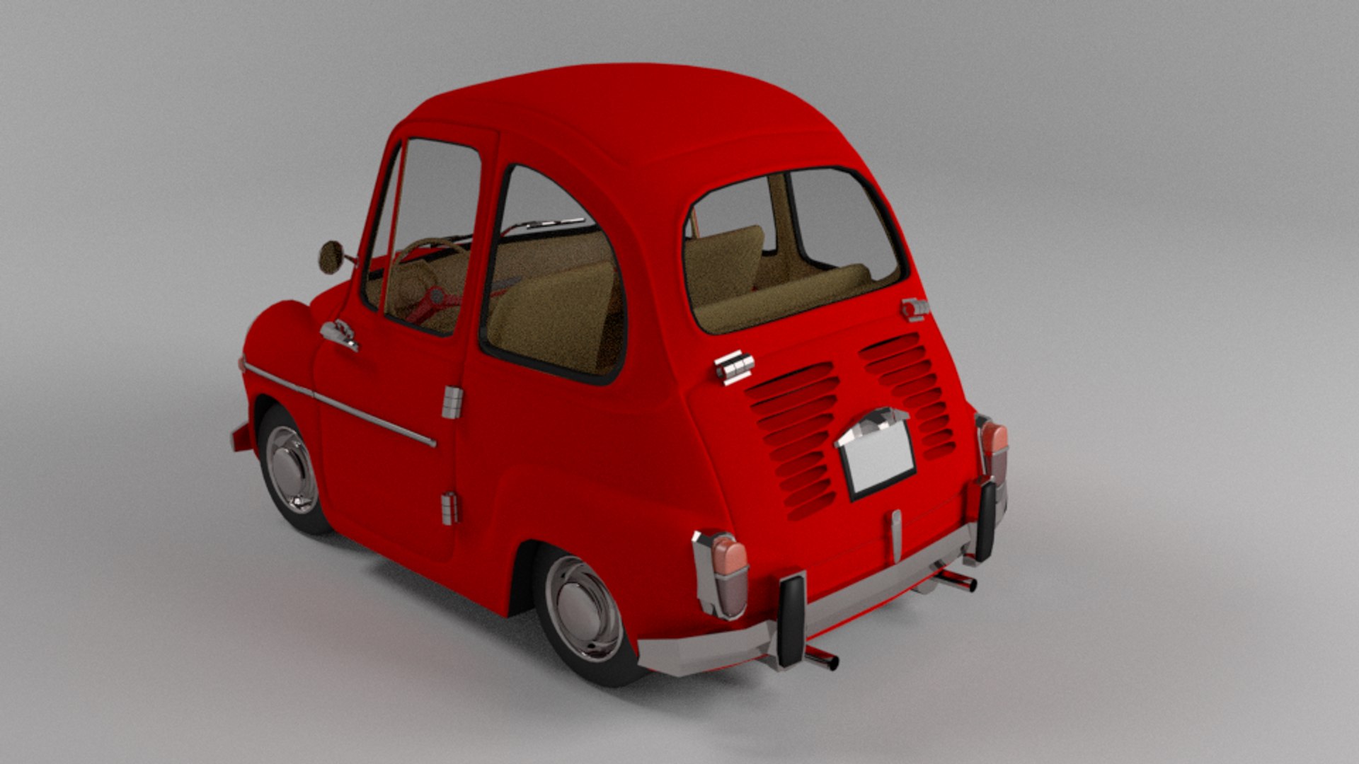 Toon Car 3D Model - TurboSquid 1398229