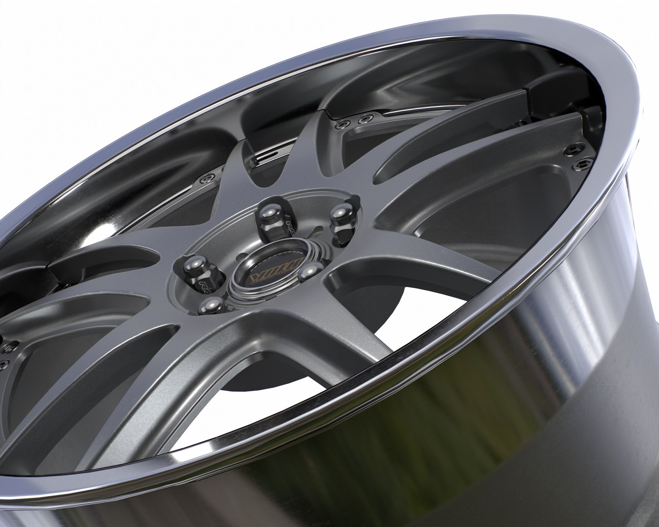 Rays Volk Racing GT-V 3D - TurboSquid 1855628