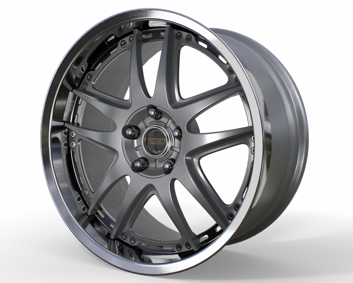 Rays Volk Racing GT-V 3D - TurboSquid 1855628
