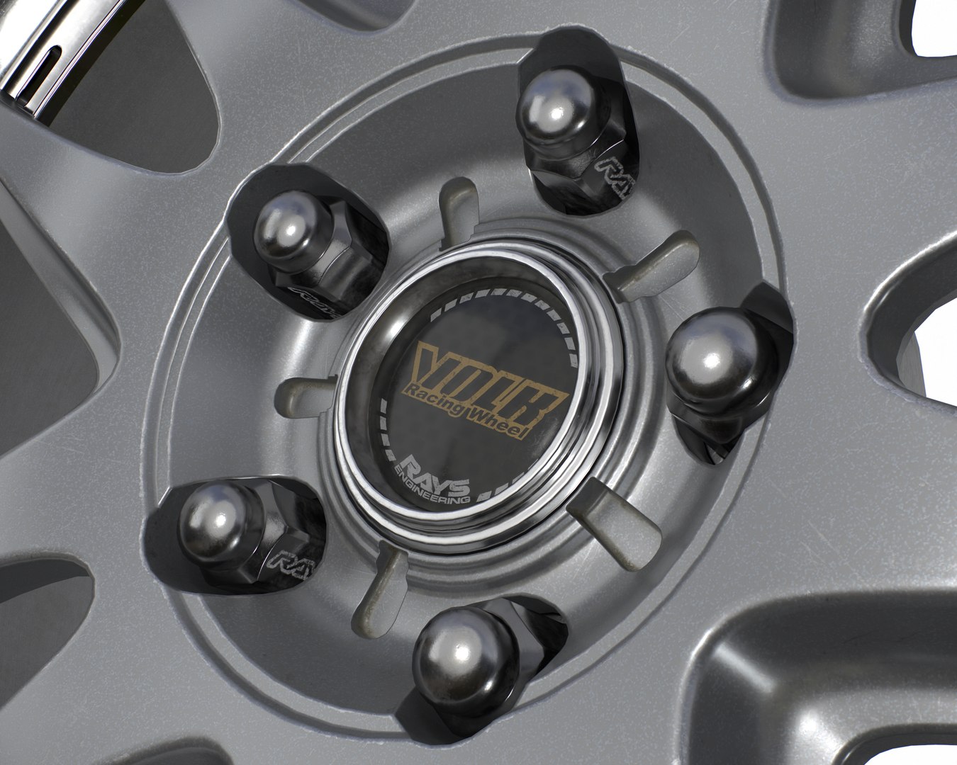 Rays Volk Racing GT-V 3D - TurboSquid 1855628