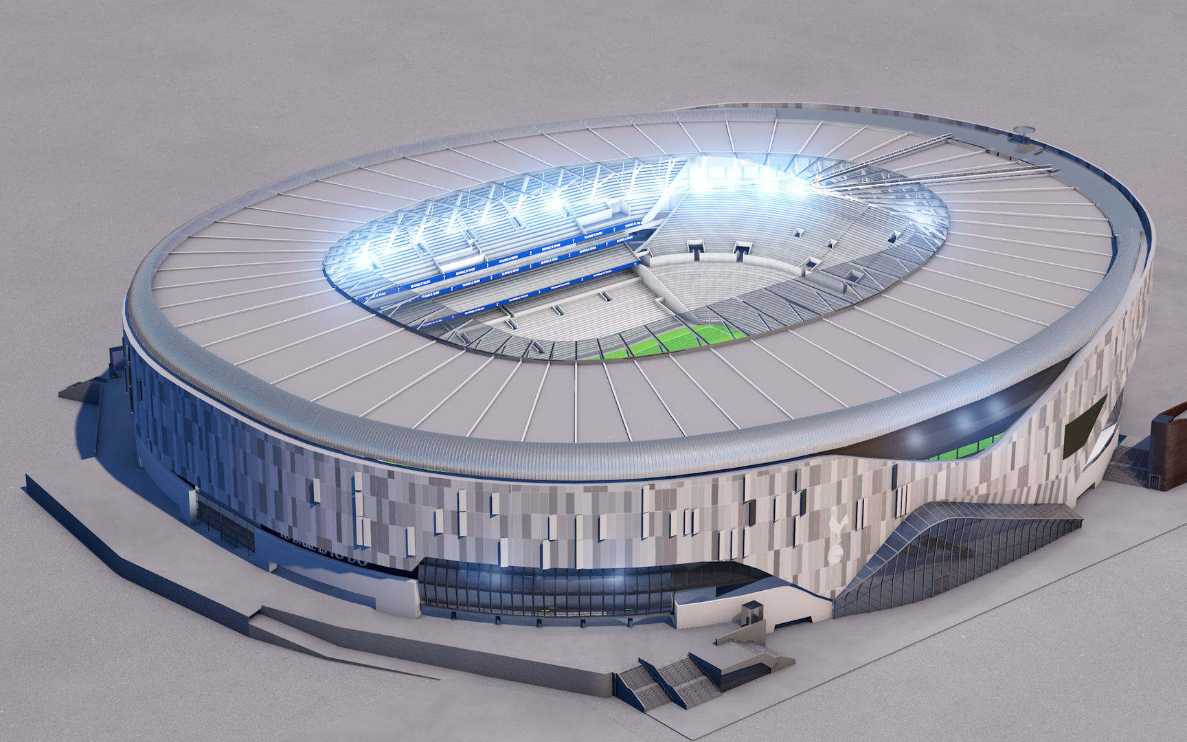 Tottenham football stadium 3D model - TurboSquid 1439664