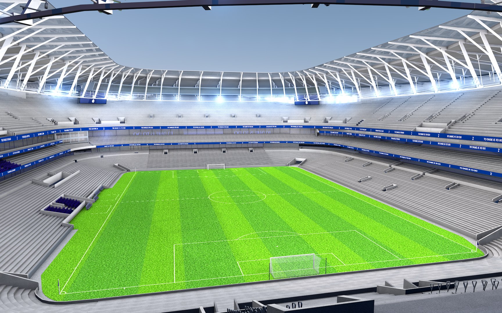 Tottenham Football Stadium 3D Model - TurboSquid 1439664