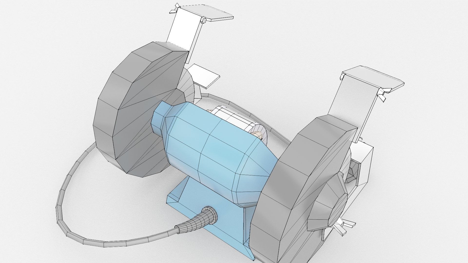 3D Bench Grinder Model - TurboSquid 1527266