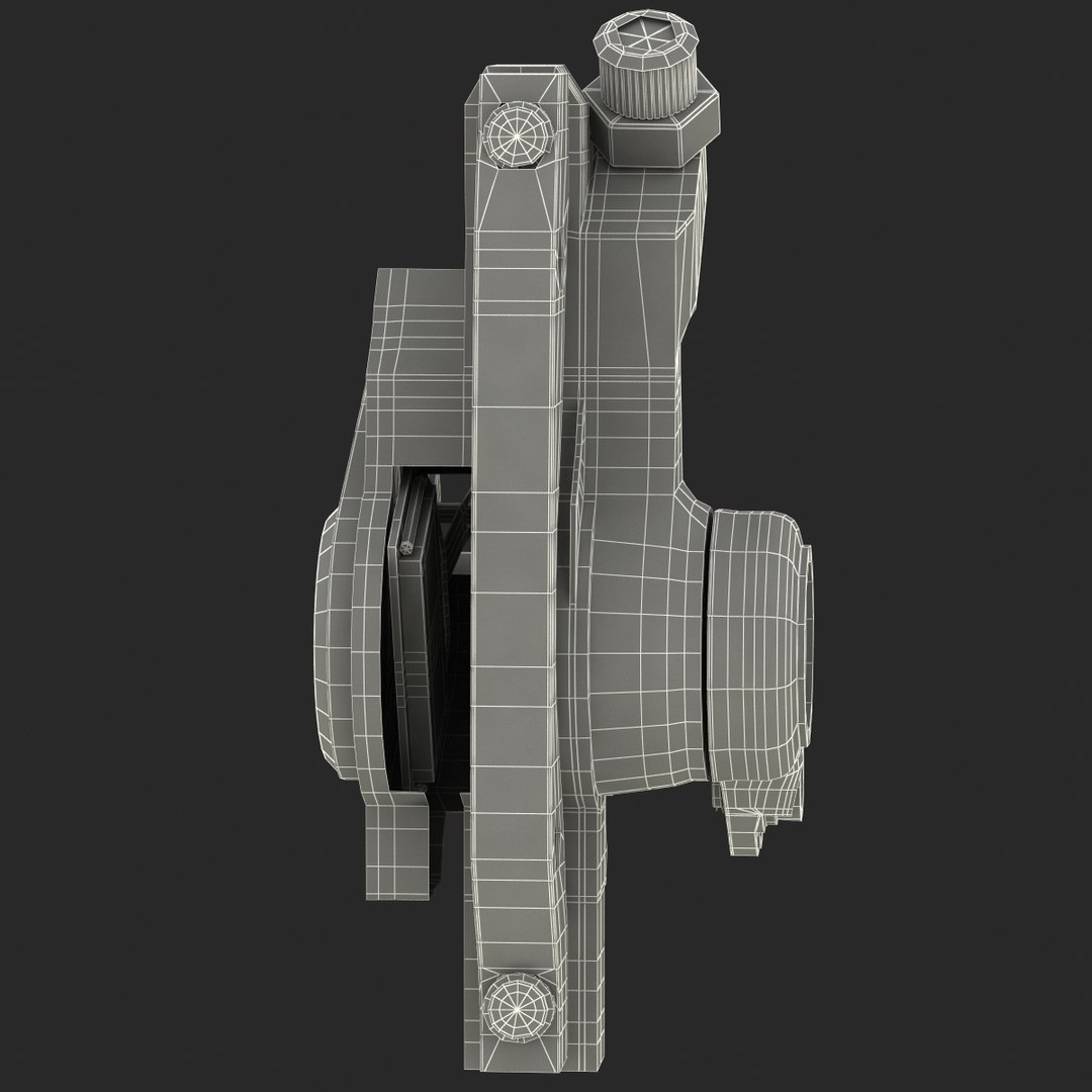 Bicycle Brake Caliper Shimano 3d Model