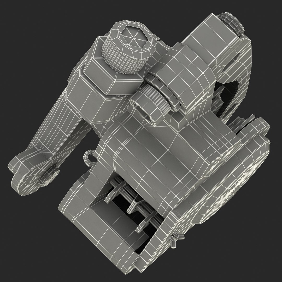 Bicycle Brake Caliper Shimano 3d Model